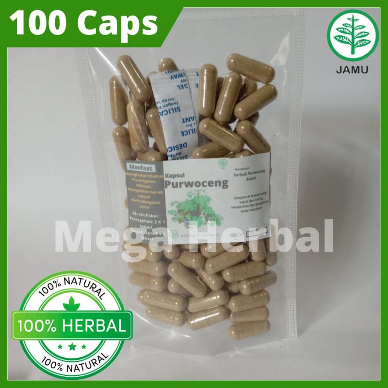 Jual Purwoceng isi 100 kapsul herbal alami | Shopee Indonesia