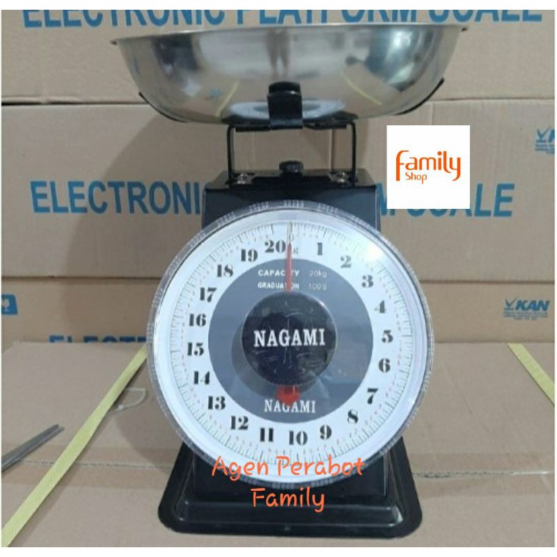 Jual Timbangan Duduk Jarum Nagami 20 Kg | Shopee Indonesia
