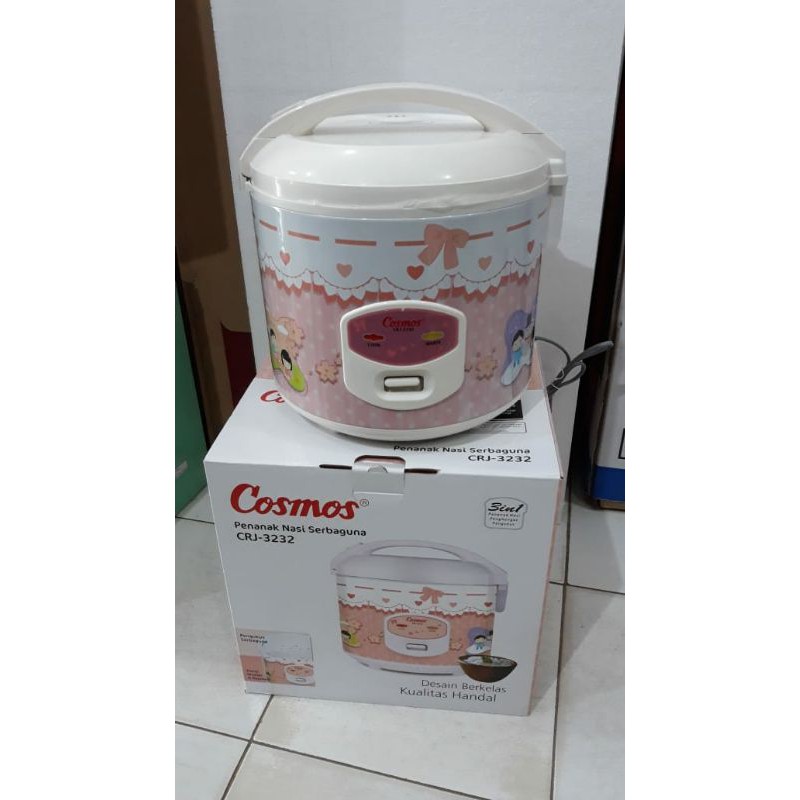 Jual Rice Cooker Cosmos CRJ 3232 kapasitas 2LT | Shopee Indonesia