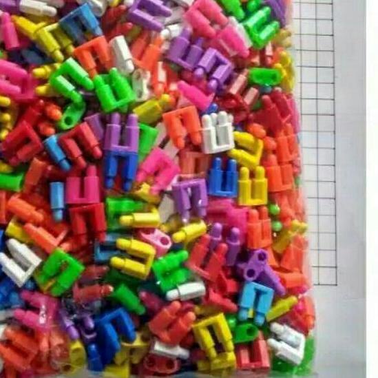 Jual Mainan Lego Roket / lego tanggung / lego jadul 500 gram grosir ...
