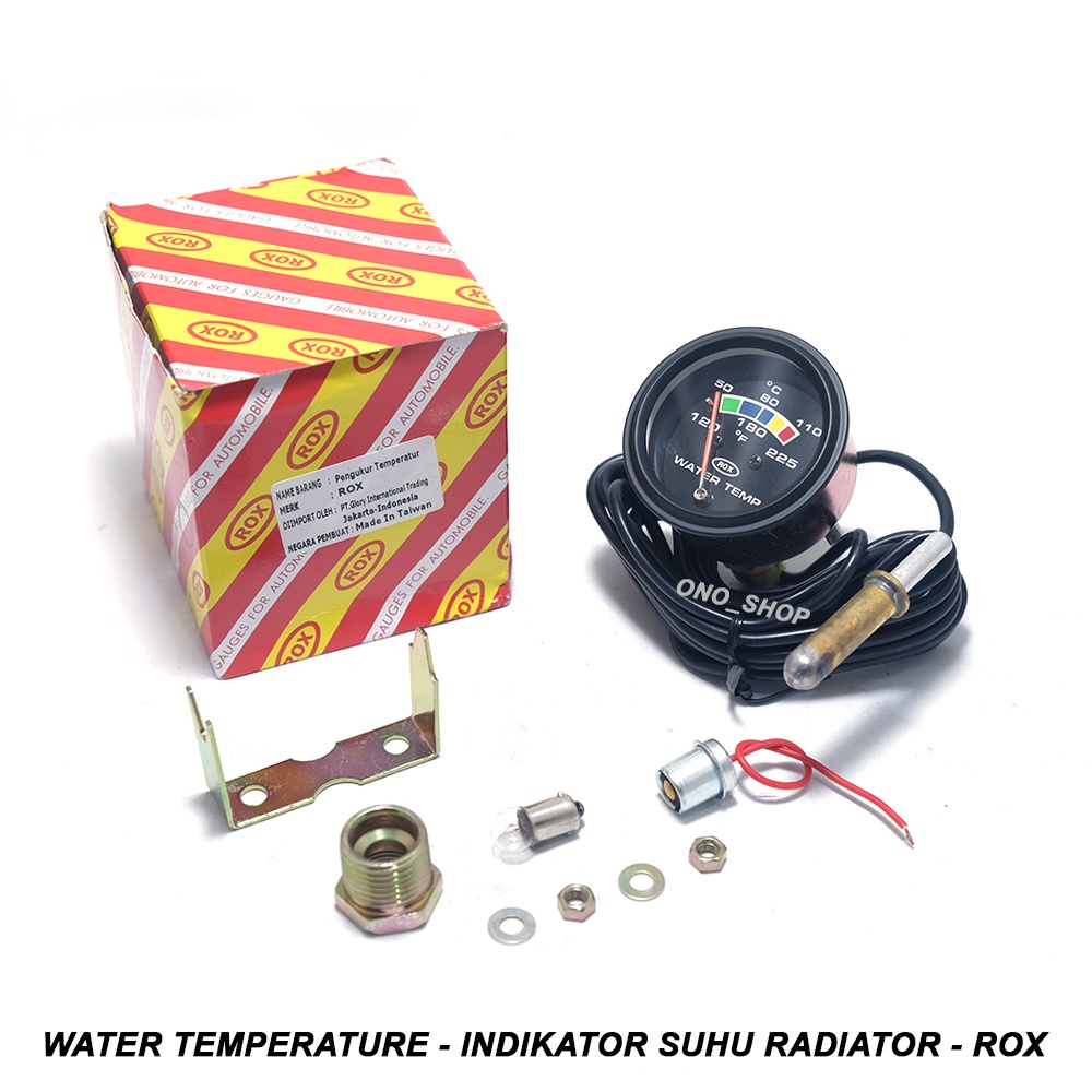 Jual Water Temperature - Indikator Suhu Radiator - ROX | Shopee Indonesia
