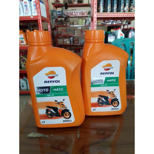 Jual OLI mesin REPSOL matic 10w-30 800ml | Shopee Indonesia