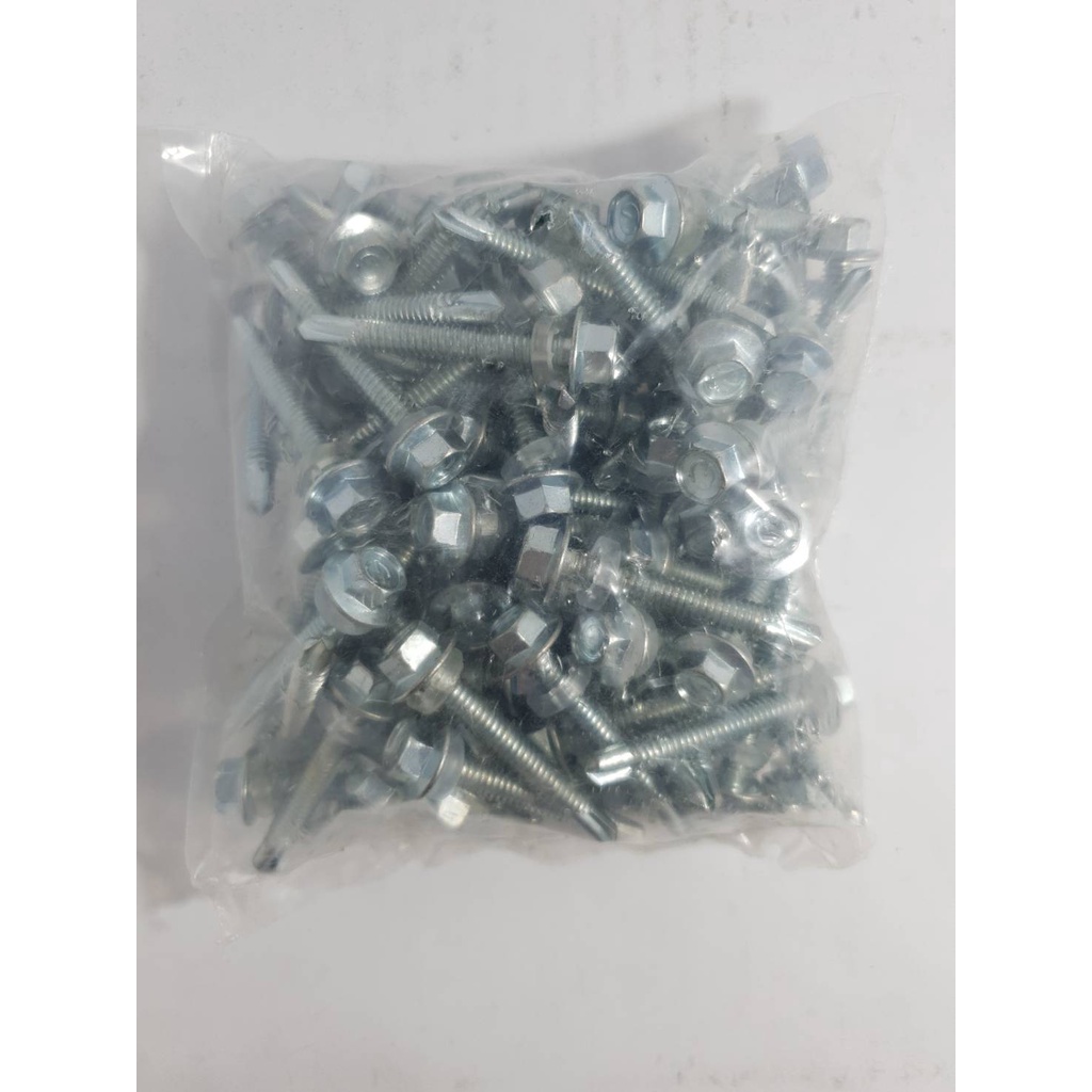 Jual Sekrup Drilling Putih 12x40 mm Isi 100 Pcs // Baut Drilling ...