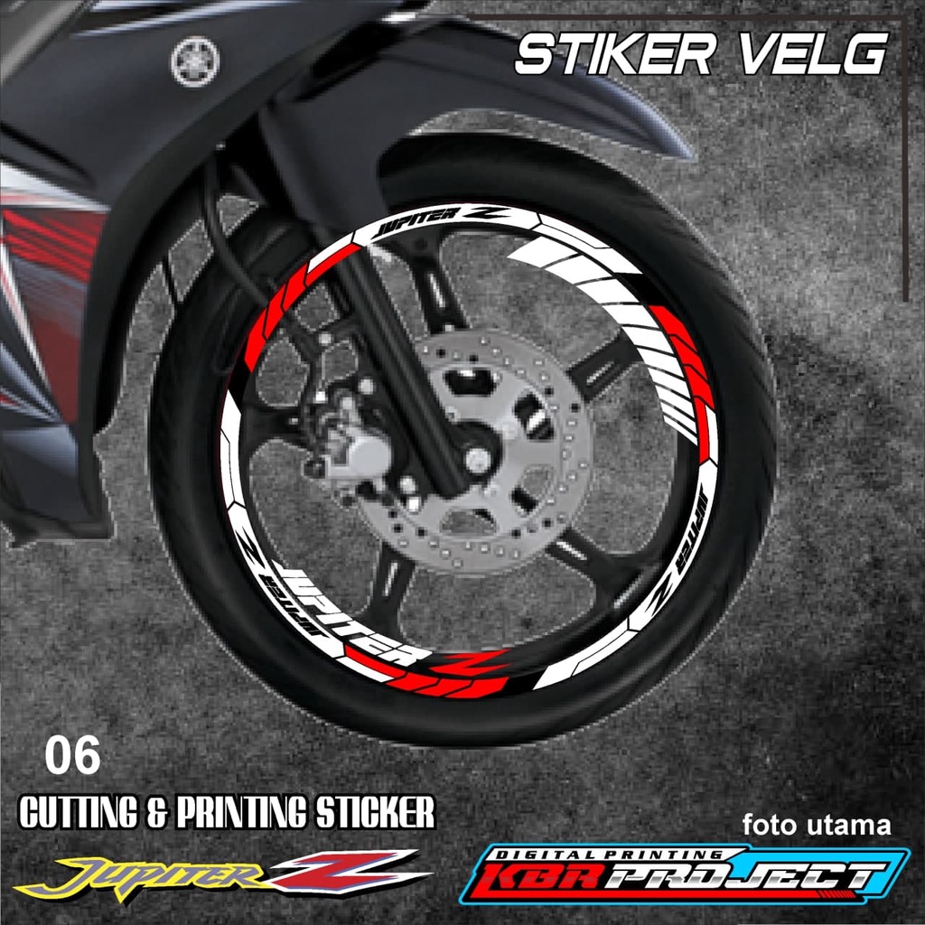 Jual Stiker Velg JUPITER Z - Stikter Velg Variasi List Yamaha JUPITER Z ...