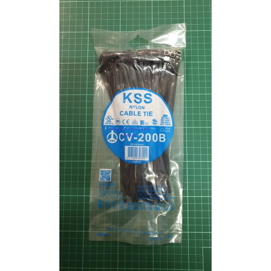 Jual KABEL TIES / KABEL TIS / CABLE TIE CV 200 KSS 20CM CV200 | Shopee Indonesia