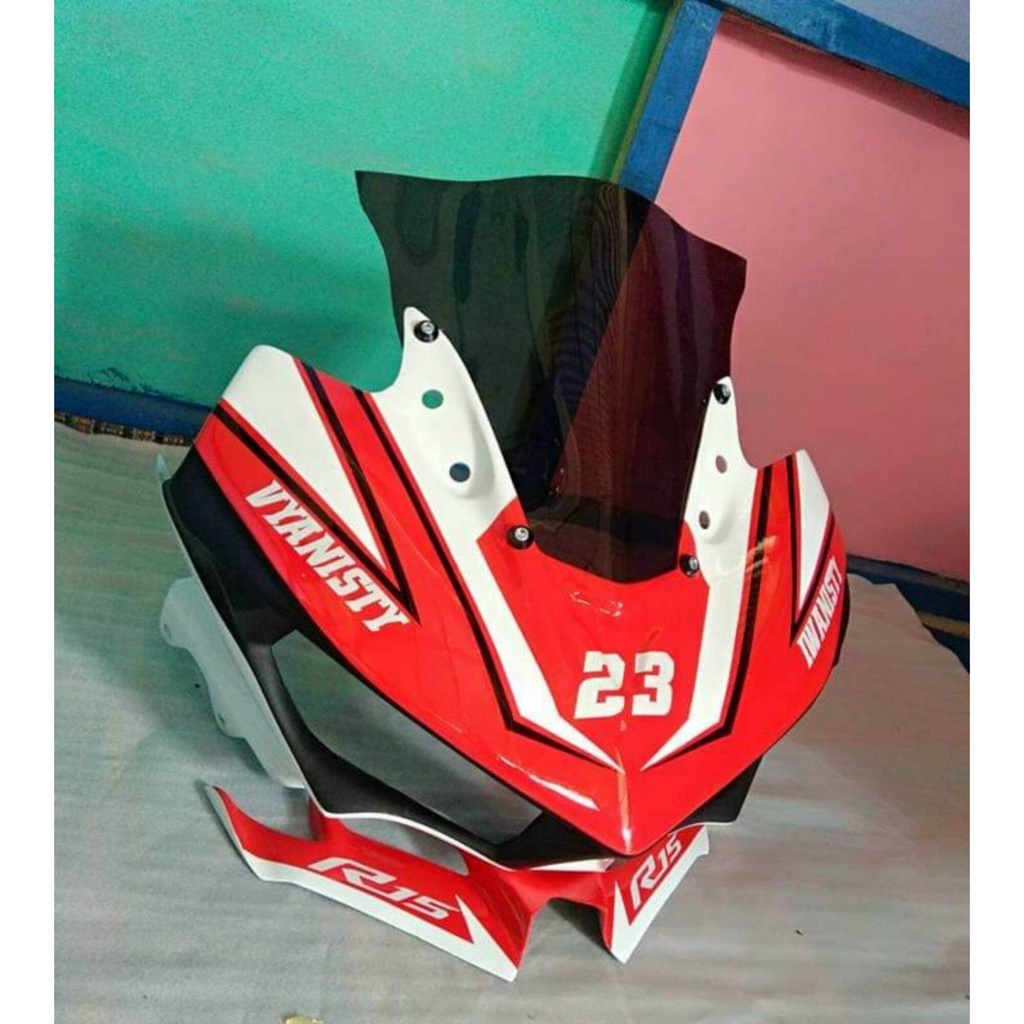 Jual R15 V2 HEADLAMP R25 HEADLAMP R15 V2 DAN WINGLET R15 V2 | Shopee ...