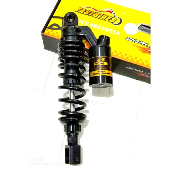 Jual Shock Tabung Copy RCB Full Black uk. 310 mm | Shopee Indonesia