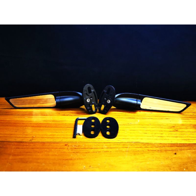 Jual Spion winglet model sayap motor cbr 150r r15 v3 ninja 250 fi ...