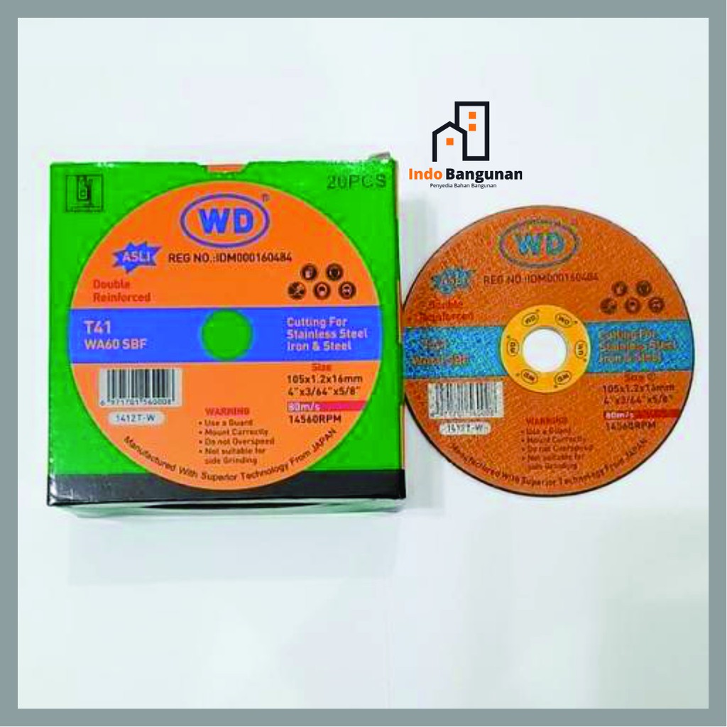 Jual Resibon WD / gurinda potong besi WD / gurinda besi WD 4" / Batu ...