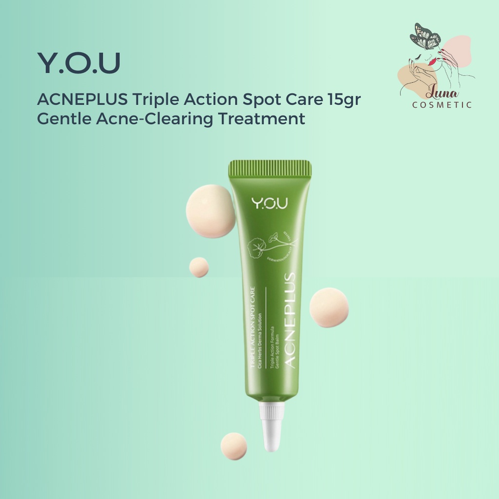 Jual YOU Acne Plus Triple Action Spot Care 15gr Acneplus | Shopee Indonesia