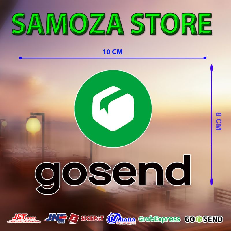 Jual Sticker Logo Gosend | Shopee Indonesia