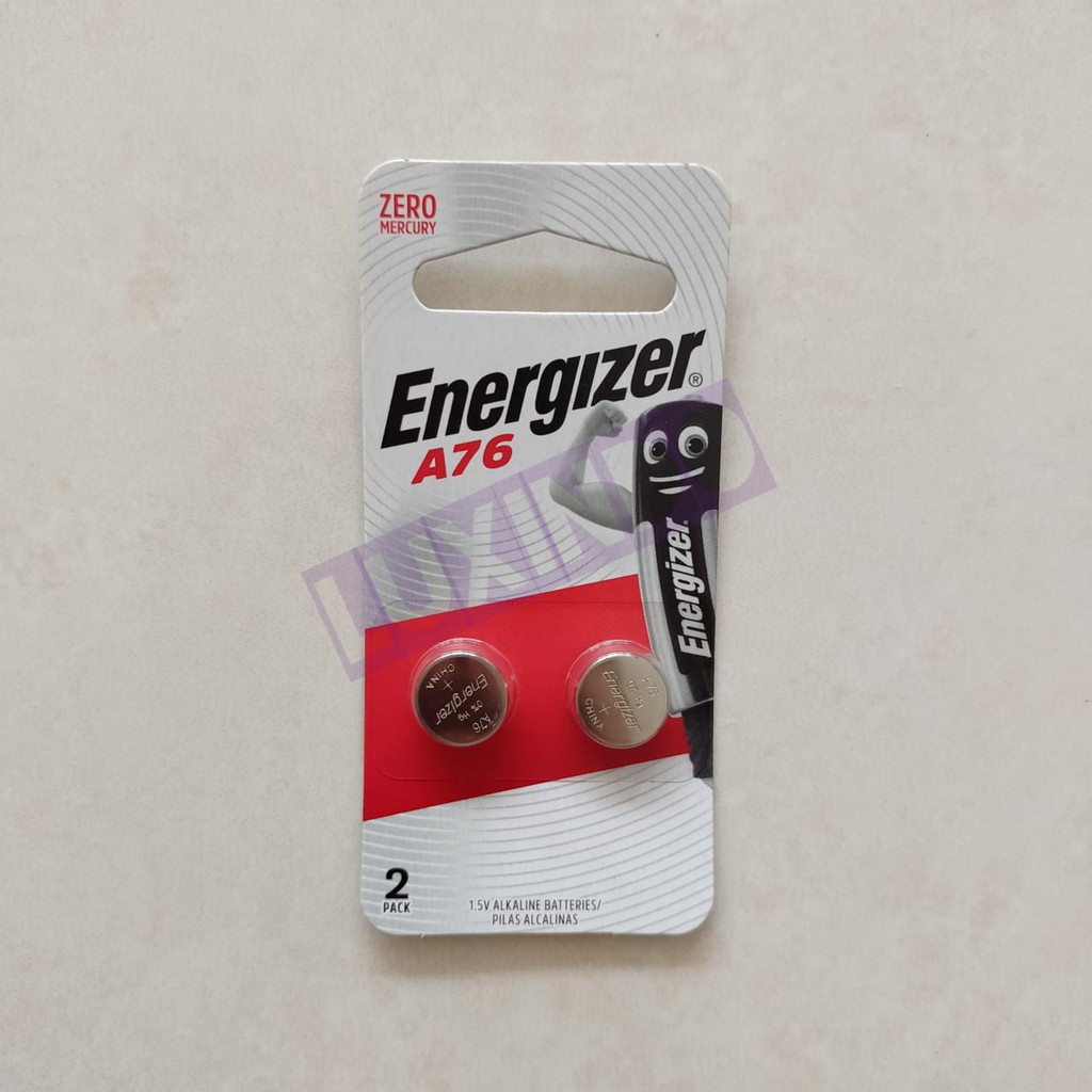 Jual Baterai/Battery/Batere Energizer LR44/A76 1.5V - Nusa's | Shopee Indonesia