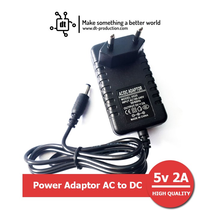 Jual Adaptor 5v 2A Untuk Arduino Dan Perangkat Elektronik Kualitas ...