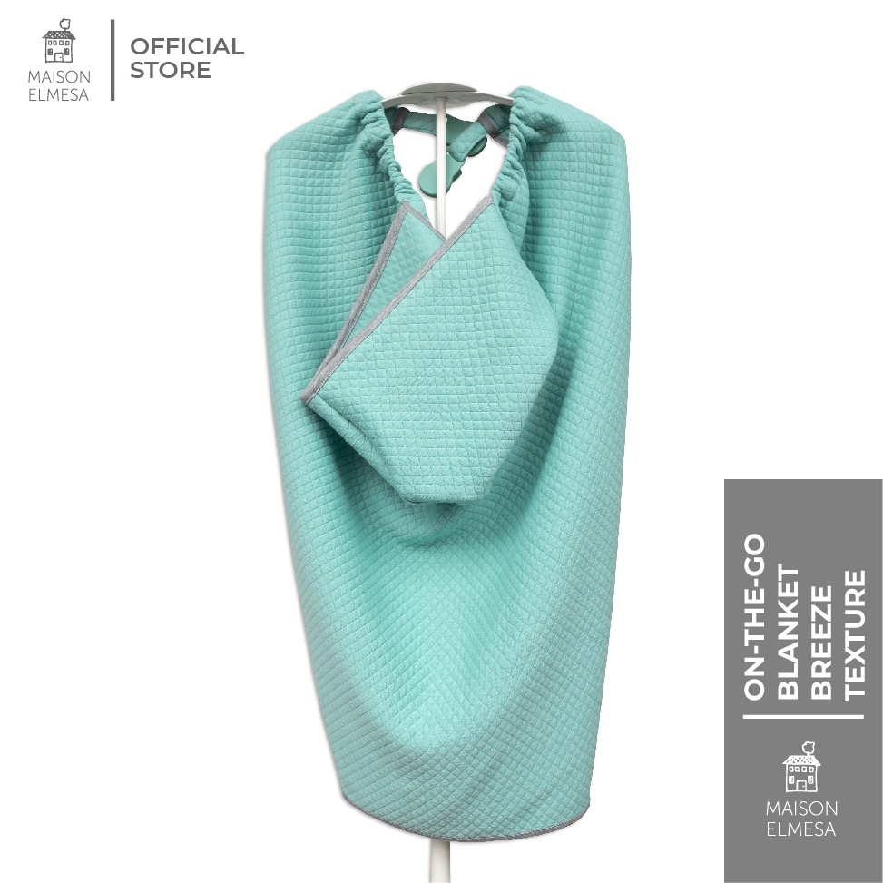 Jual [BEST SELLER] MAISON ELMESA On The Go Blanket Cotton Texture ...