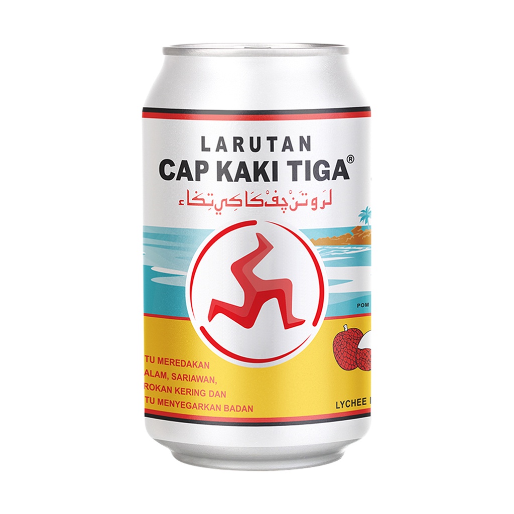 Jual Cap Kaki Tiga Rasa Leci Kaleng 320ml | Shopee Indonesia