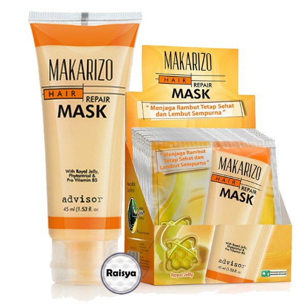Jual Makarizo Advisor Hair Repair Mask Sachet / Tube - Masker Rambut ...