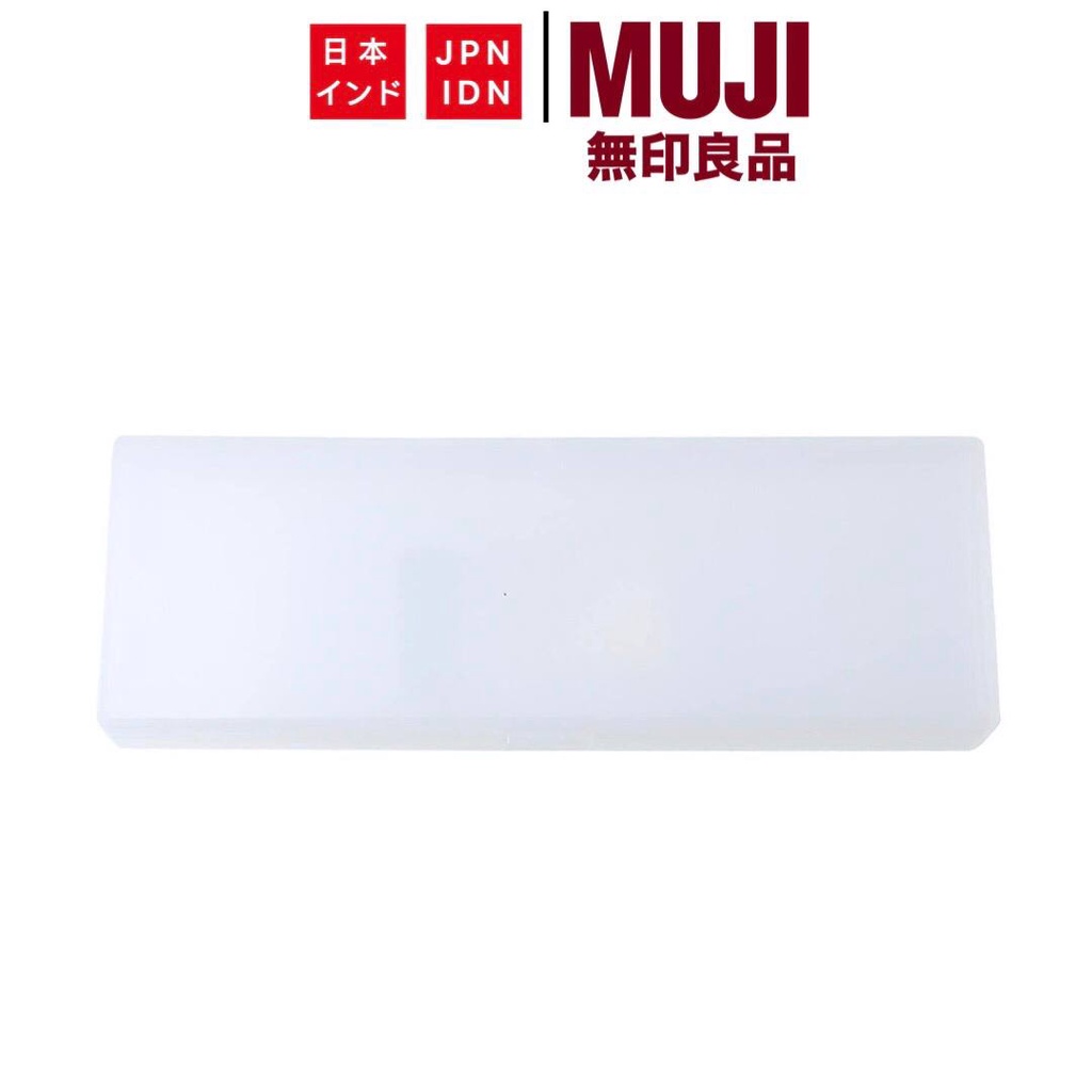 Jual [Pre Order ] MUJI Polypropylene pencil / pen case | tempat pencil ...