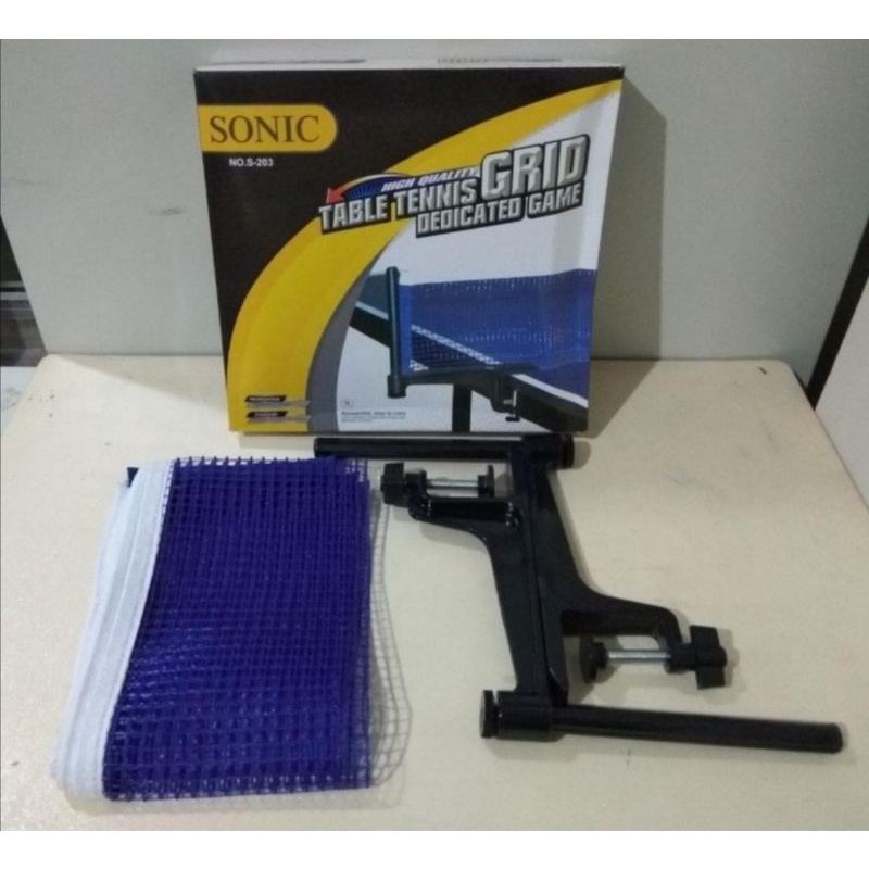 Jual Net + Tiang Pingpong / Tenis Meja Portable Drat Putar Bukan di Jepit | Shopee Indonesia