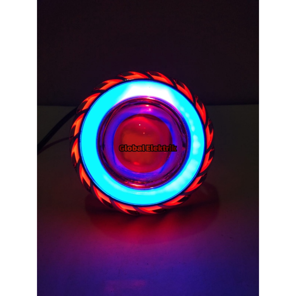 Jual Lampu Led Projie 3.5 Inch Kipas RBR AE DE Running Lampu Tembak ...