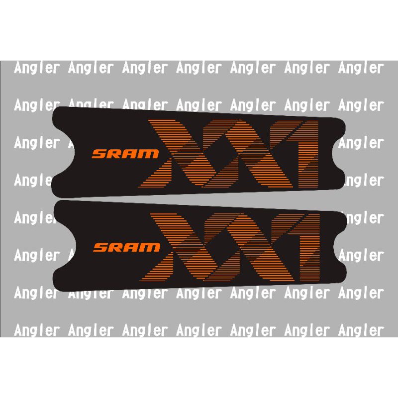 Jual Decal sticker crank xt sram sepeda MTB DH | Shopee Indonesia