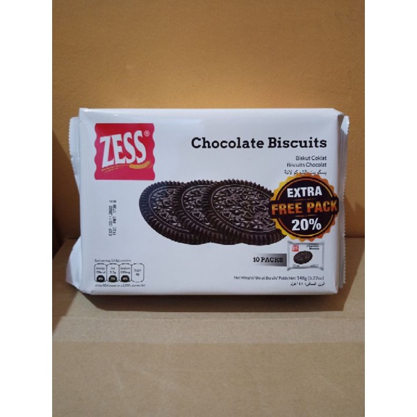 Jual Zess Cracker Sandwich Peanut Cheese / Zess Chocolate Sandwich ...