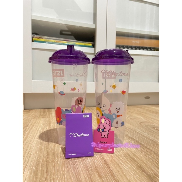 Jual Chatime x BT21 (with Magnet Cooky) | Shopee Indonesia