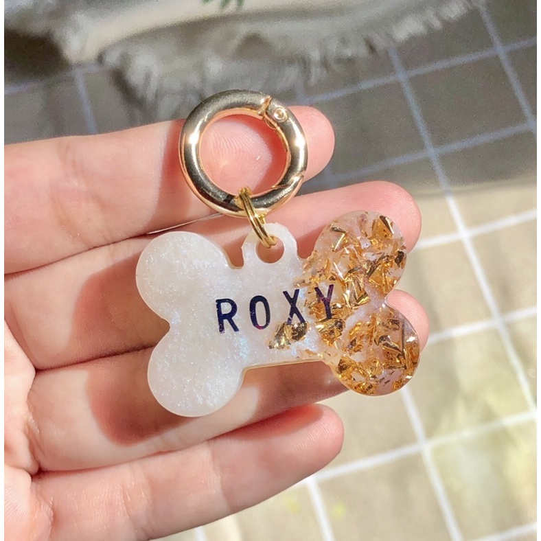 Jual CUSTOM PET TAG / CUSTOM NAME TAG ANJING DAN KUCING/ Name Tag resin ...