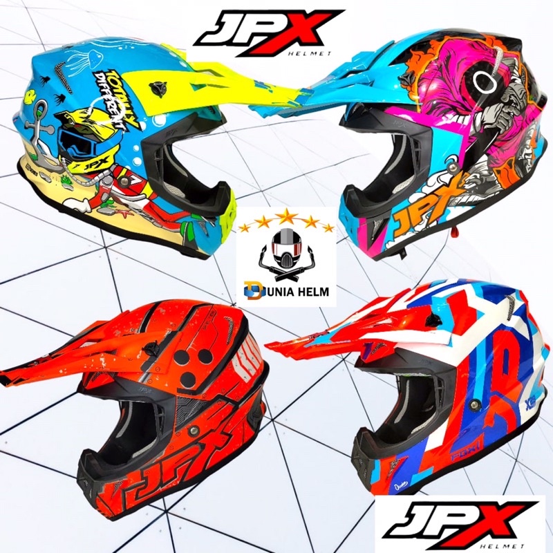 Jual Helm Cross JPX Trail Adventure original | Shopee Indonesia