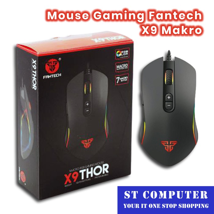Jual Mouse Gaming Fantech X9 Makro Thor | Shopee Indonesia