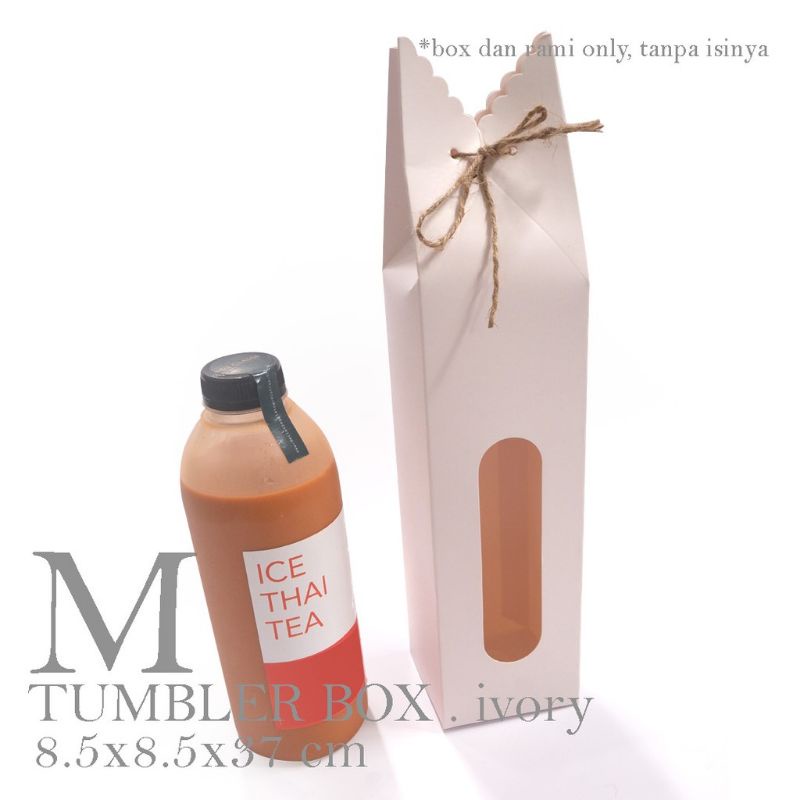 Jual BOX BOTOL MINUM SOUVENIR - DUS TUMBLR- BOX SOUVENIR - BOX PACKING ...
