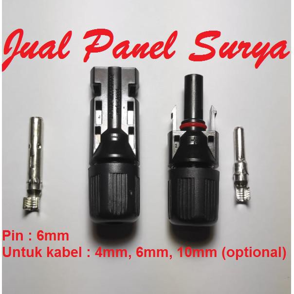 Jual Connector Mc4 6Mm Konektor Mc4 6Mm | Shopee Indonesia