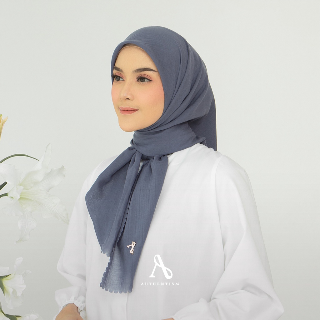 Jual AUTHENTISM ID Raline Basic Voal - Kerudung Segi Empat Polos Premium | Shopee Indonesia