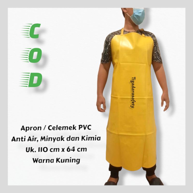 Jual Apron atau Celemek PVC Anti Air, Anti Minyak dan Anti Kimia Warna ...