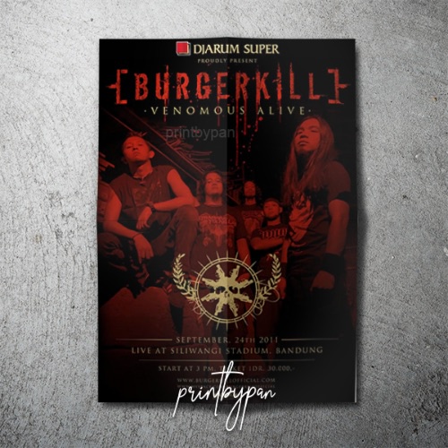 Jual (Part 1) Poster BURGERKILL - Poster Dinding Aesthetic - Poster ...