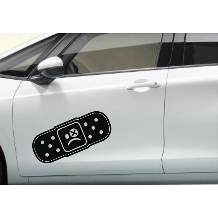 Jual stiker pintu mobil jdm band aid 50cm keren stiker mobil cutting ...