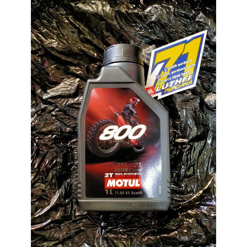 Jual OLI MOTUL 800 OFF ROAD 2TAK - 1 LITER | Shopee Indonesia
