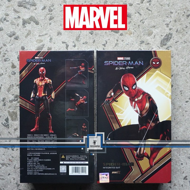 Jual Zd Spider Man Integrated Suit Iron Spider Spiderman No Way Home ...