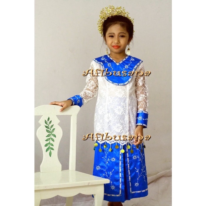 Jual ANAK-NASIONAL-ADAT-PAKAIAN- PAKAIAN ADAT MANADO/SULAWESI (ANAK ...