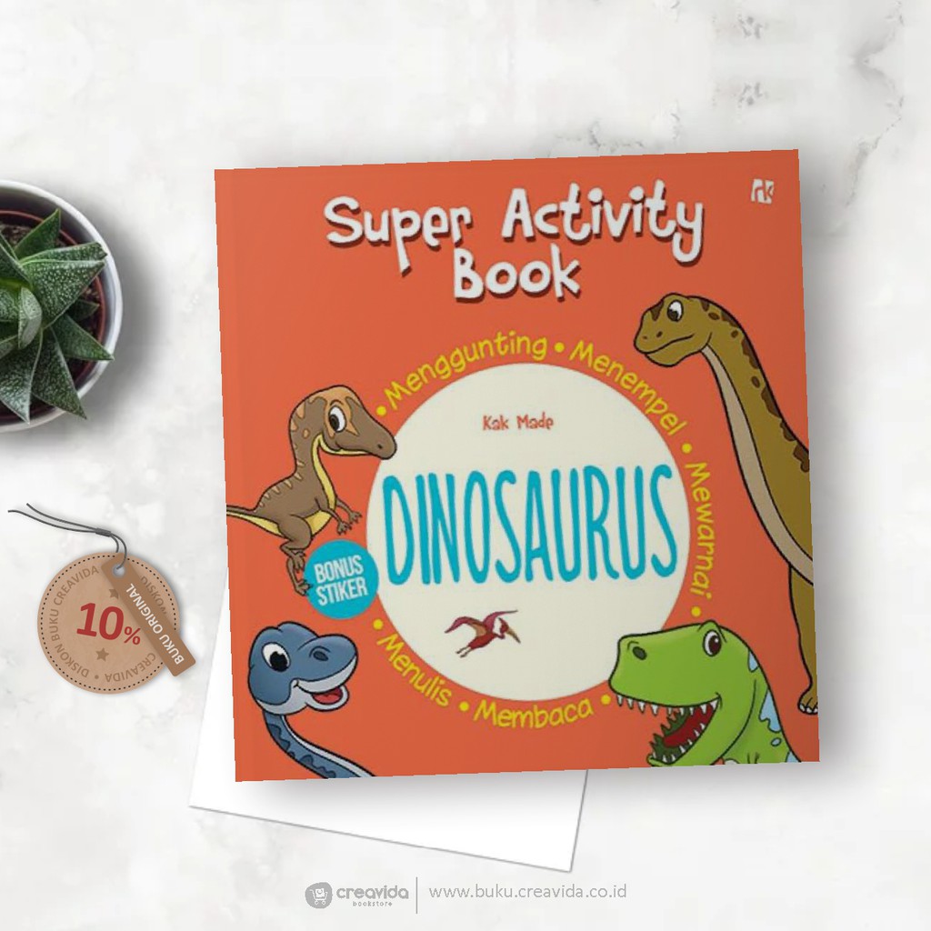 Jual Buku Anak Super Activity Book Dinosaurus | Shopee Indonesia