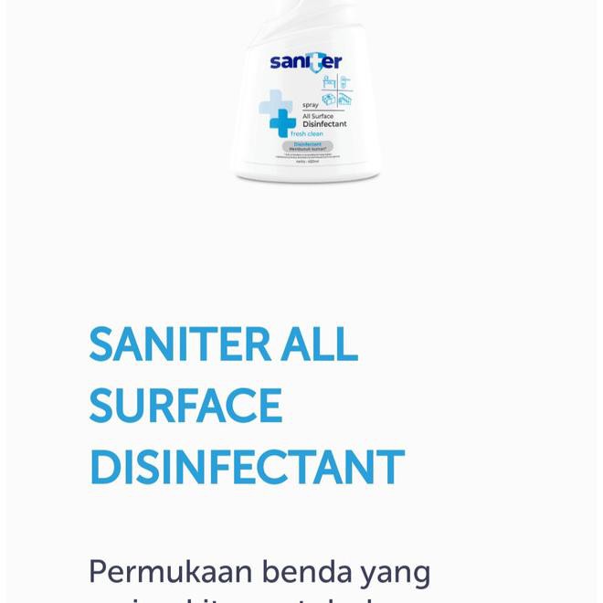 Jual Saniter All Surface Disinfectant Spray 450Ml | Shopee Indonesia