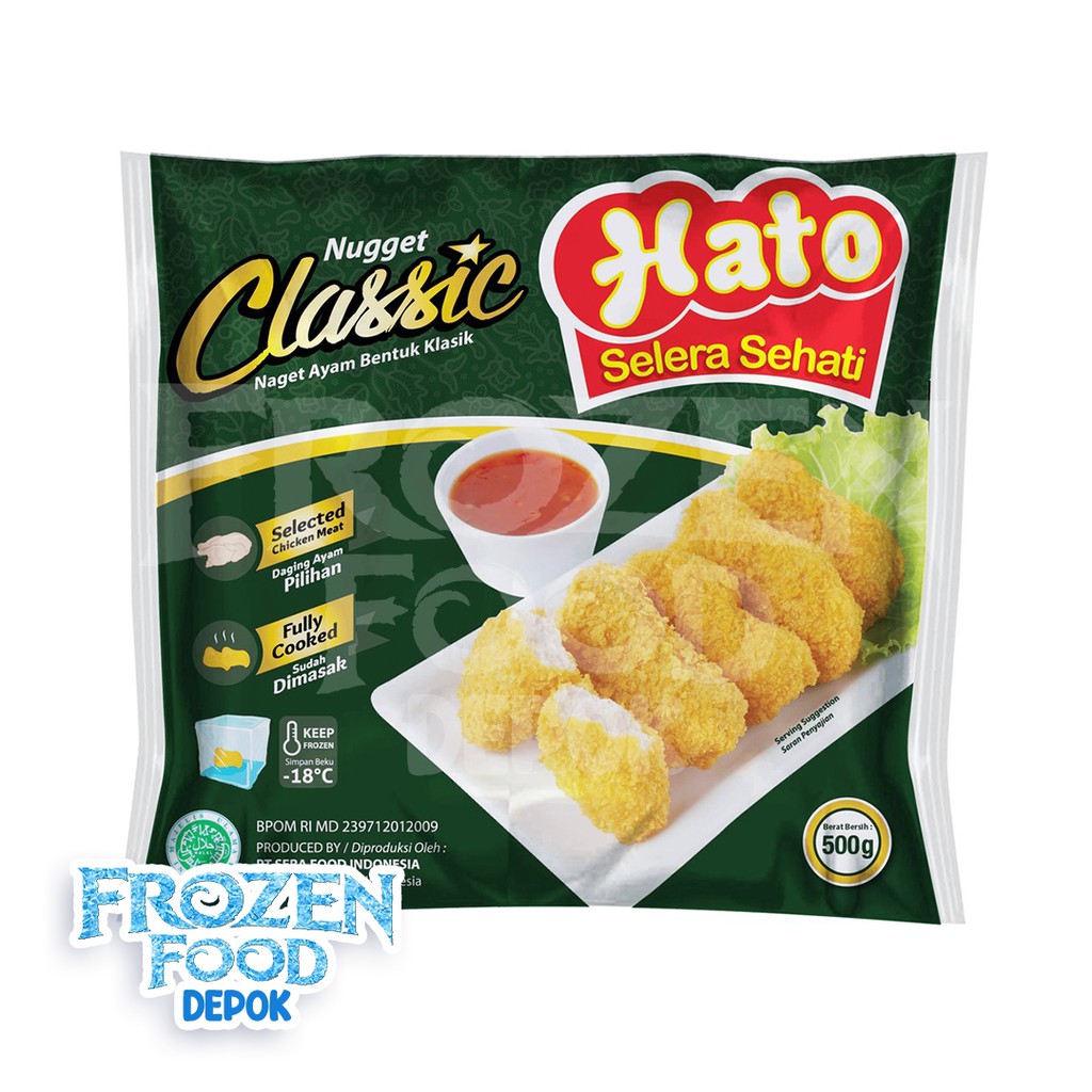 Jual Hatto Nugget Clasic 500 G | Shopee Indonesia