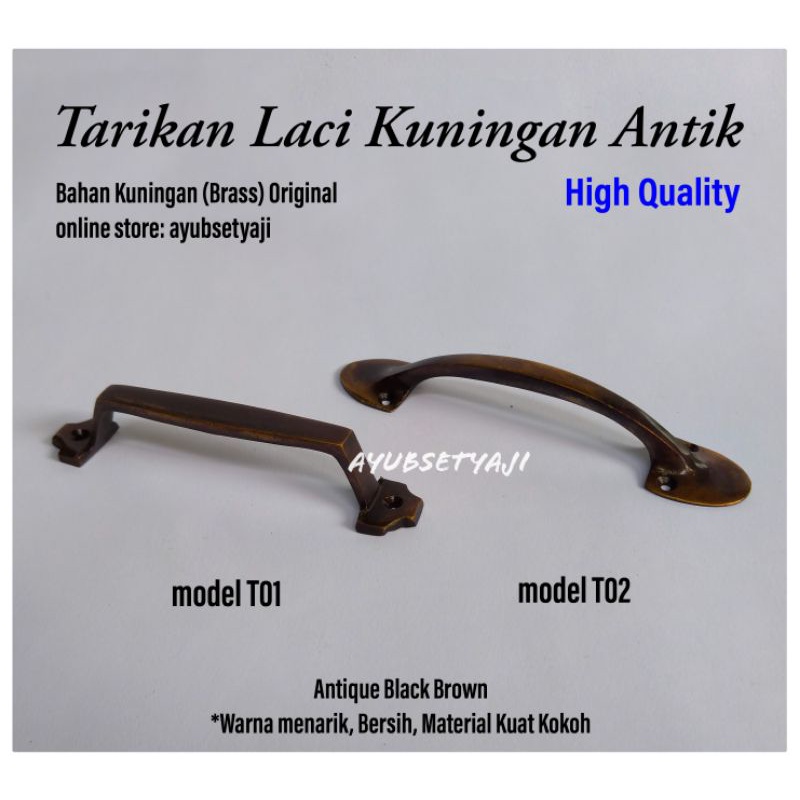 Jual Handle Laci Tarikan lemari T01 & T02 kabinet loker gagang jendela ...