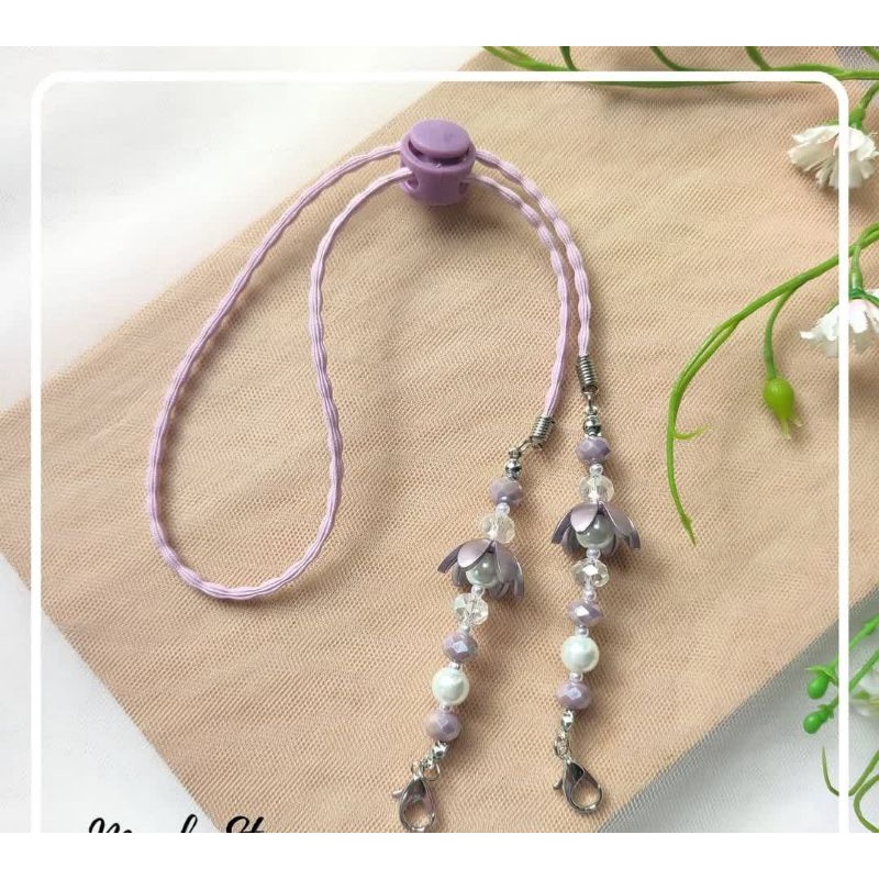 Jual STRAP MASKER HIJAB METALIC NEW | Shopee Indonesia