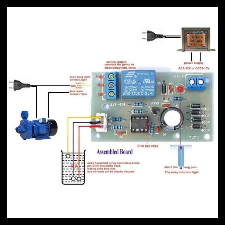Jual Liquid Level Controller Sensor Module Diy Kits Water Level ...