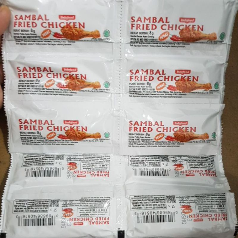 Jual sambel indofood fried chicken sachet isi 24 sachet | Shopee Indonesia