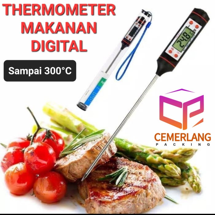 Jual Thermometer Dapur Masak Digital Pengukur Suhu Makanan Minuman ...