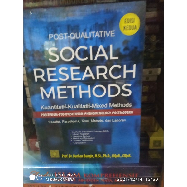 Jual Buku post qualitative social research method kuantitatif ...