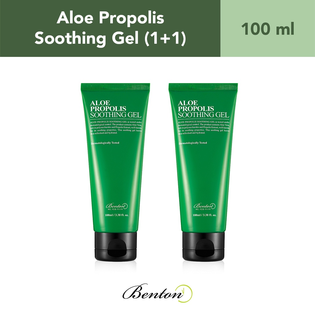 Jual Benton Set - Aloe Propolis Soothing Gel 100ml (1+1) - Beli Dua ...