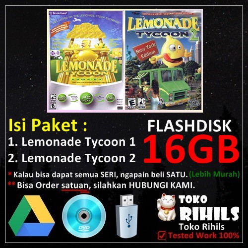 Jual Lemonade Tycoon 1 dan 2 Game PC Laptop | Shopee Indonesia