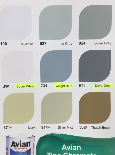 Jual CAT MINYAK MERK AVIAN 1 KG (SEMUA WARNA) | Shopee Indonesia